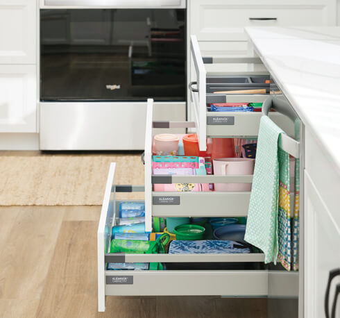 Wood Drawers | Klëarv&e Cabinetry®